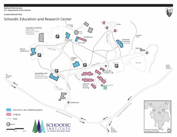 Campus Map | Schoodic Institute