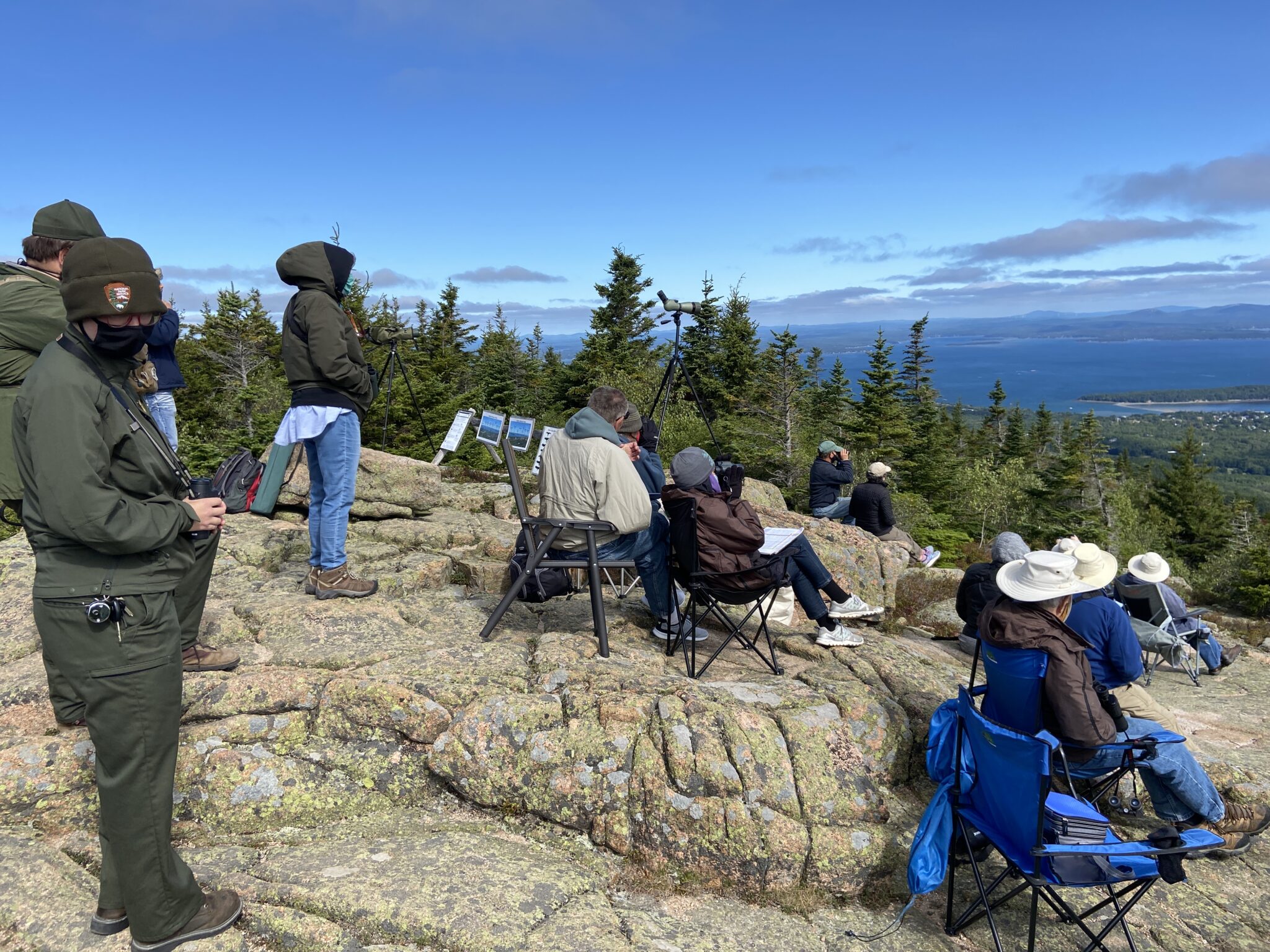 2020 Hawk Watch in Acadia National Park | Schoodic Institute