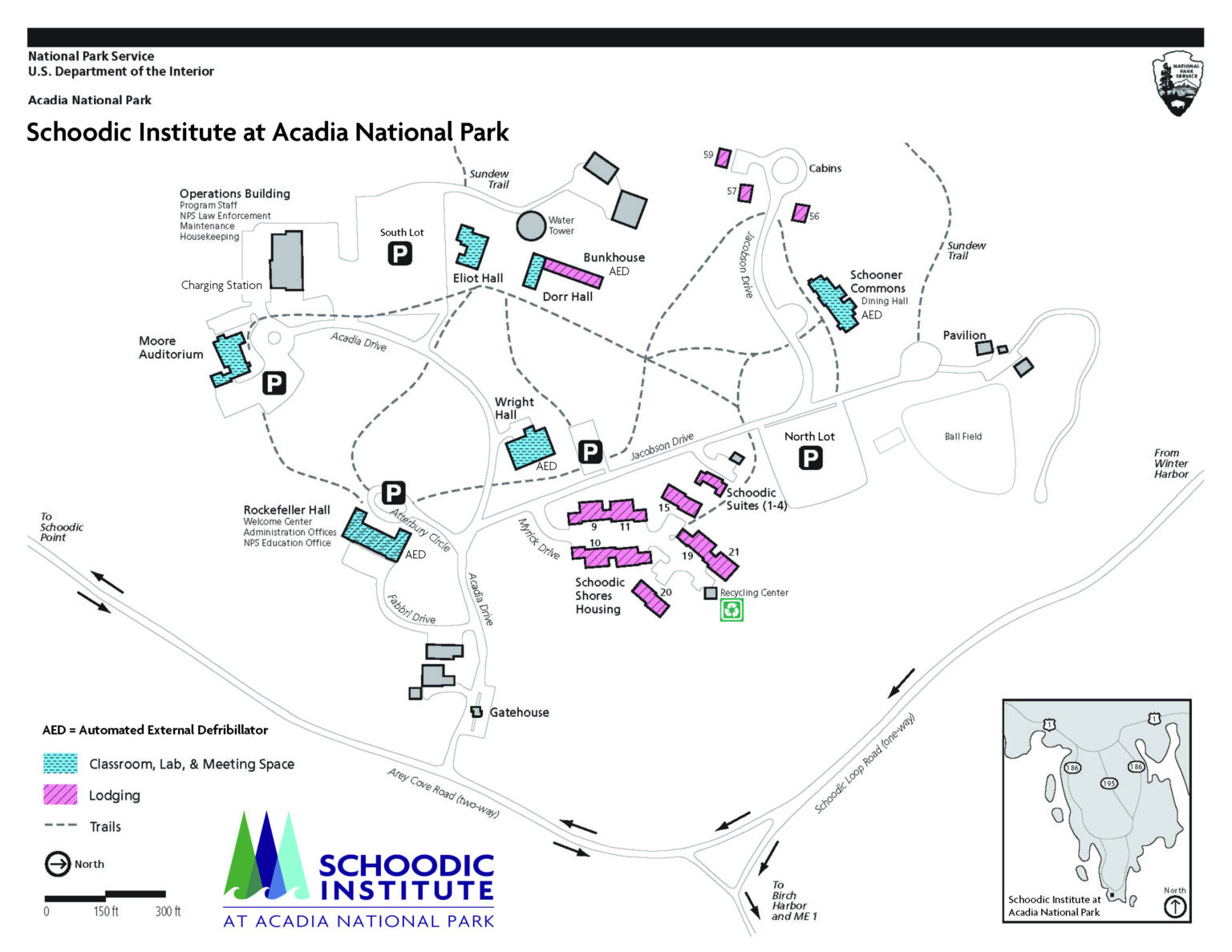Campus Map | Schoodic Institute